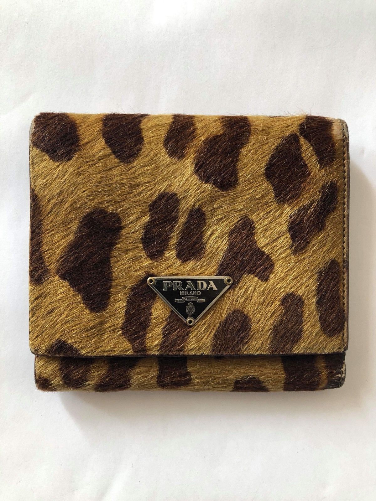 Prada Prada Leopard Wallet | Grailed
