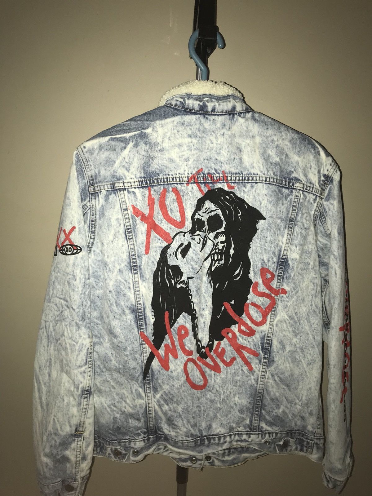 Levi's × The Weeknd THE WEEKND - LEVI’S x Xo Sherpa denim Jacket | Grailed
