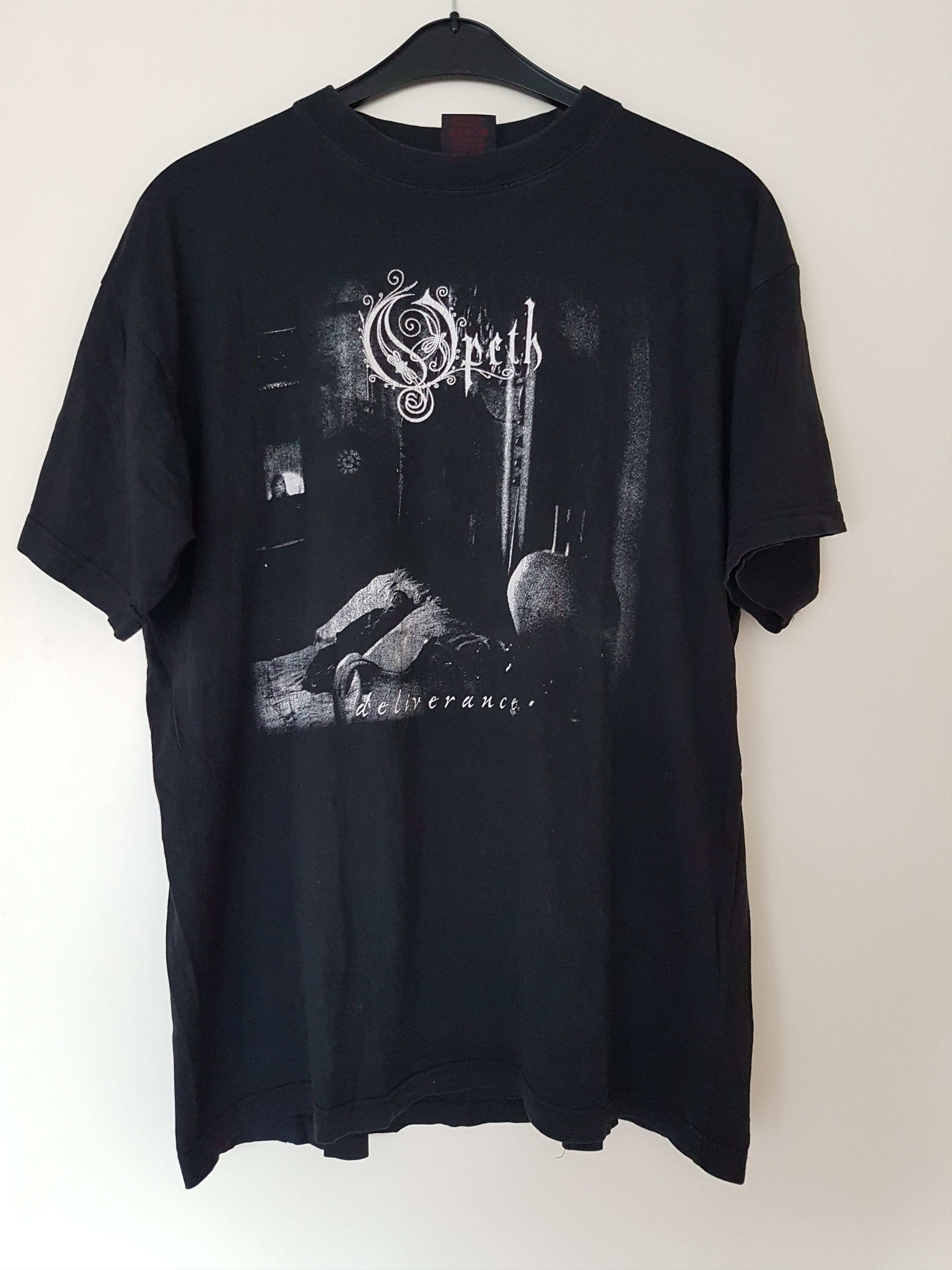 Band Tees × Vintage RARE Opeth 2002 'Deliverance' Shirt | Grailed