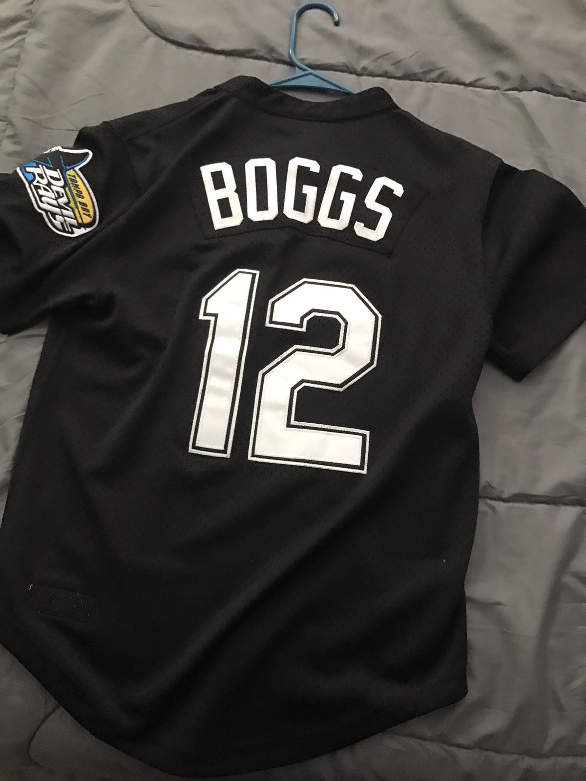 Mitchell & Ness Devil Rays MLB Throwback Jersey Wade Boggs Tampa | Grailed