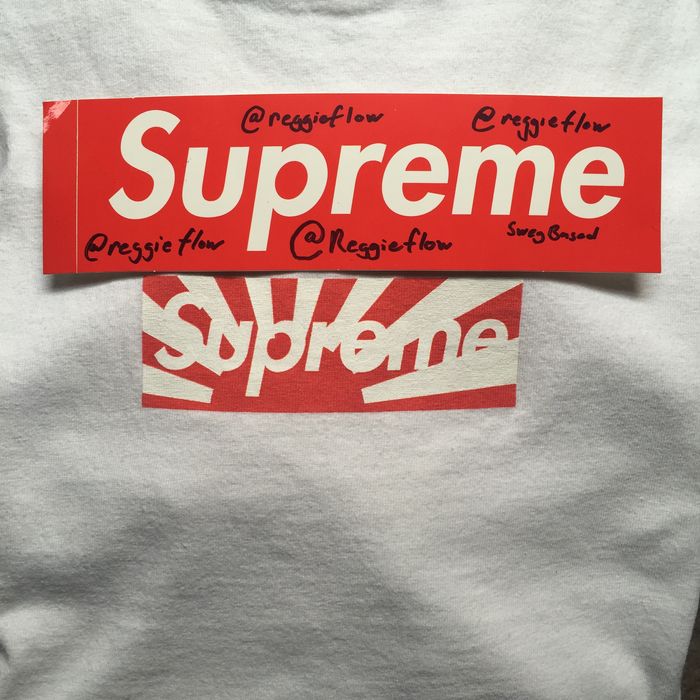 Supreme Supreme Japan Relief Box Logo | Grailed