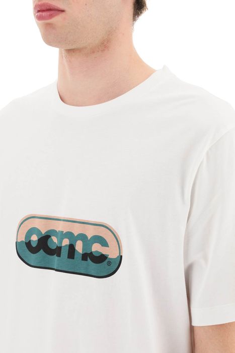 Oamc Oamc logo print t-shirt | Grailed