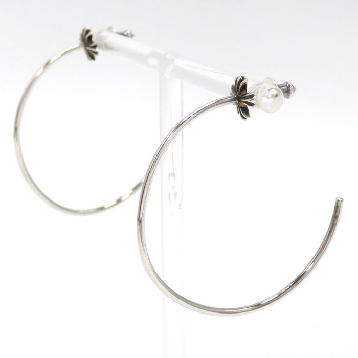 Chrome Hearts Hoop Earrings | Grailed