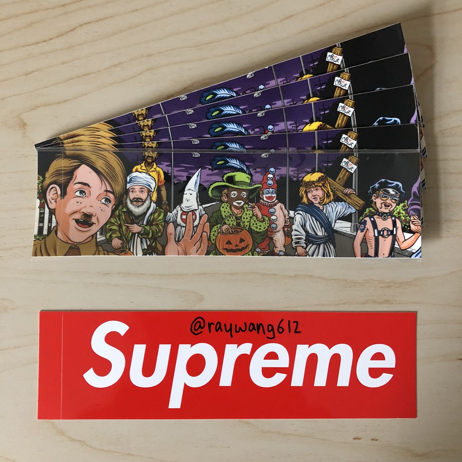 Supreme Supreme Sean Cliver ‘Halloween’ Box Logo | Grailed