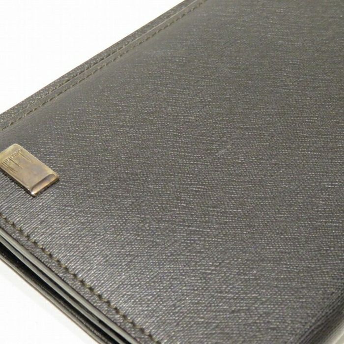 Alfred Dunhill Dunhill Men's Leather Bill Wallet (bi-fold) Dark Brown ...