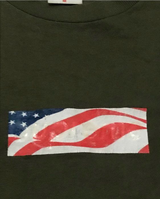 Supreme Supreme American Flag box logo | Grailed
