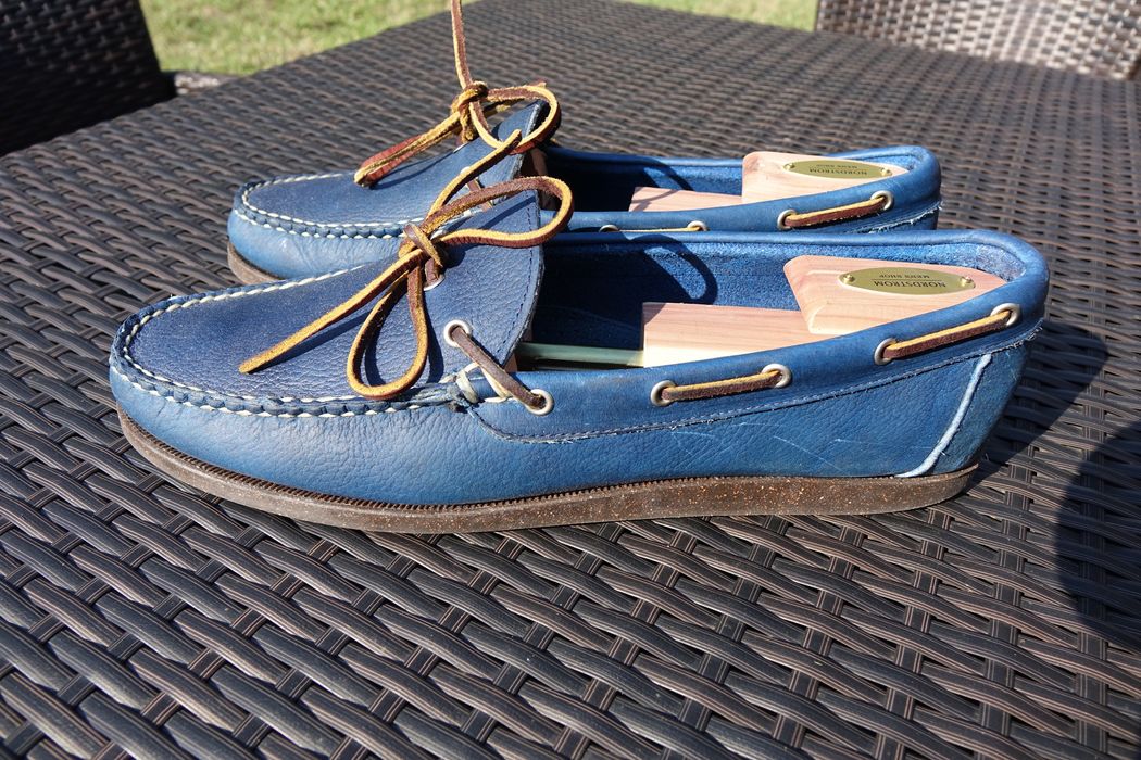 Allen Edmonds NORTHLAND CAMP MOC Navy | Grailed