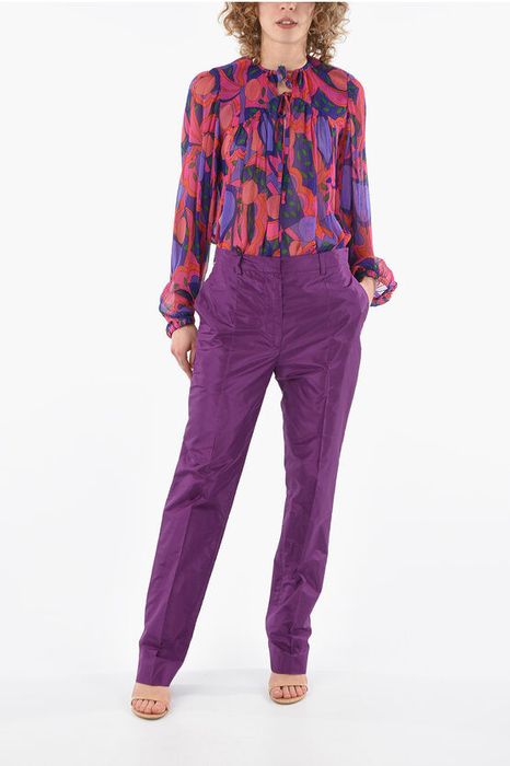 Prada Silk TAFFETA Pants | Grailed