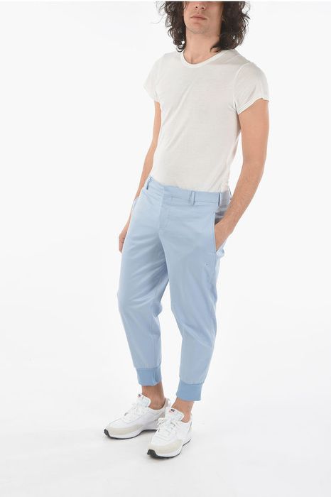 Neil Barrett Rib Cuff SLIM LOW RISE Pants | Grailed