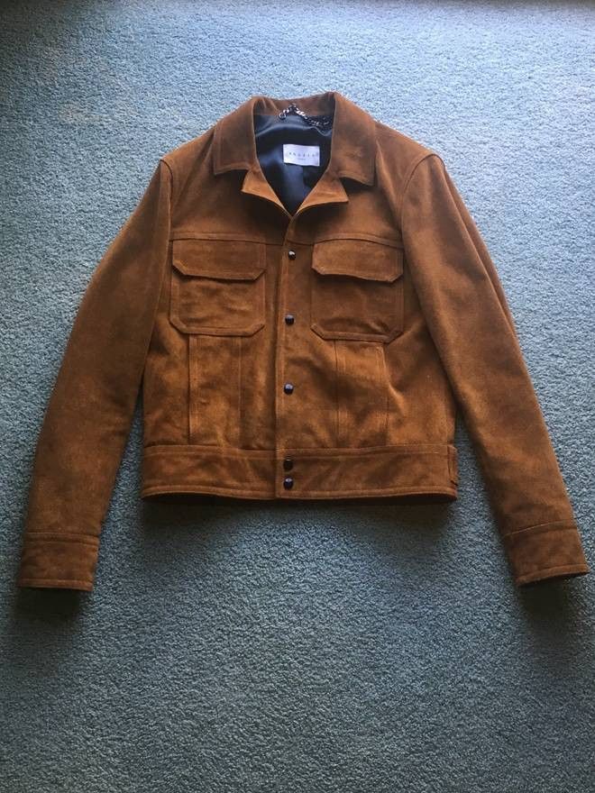 Sandro Sandro Paris Suede Thunderbird Jacket | Grailed