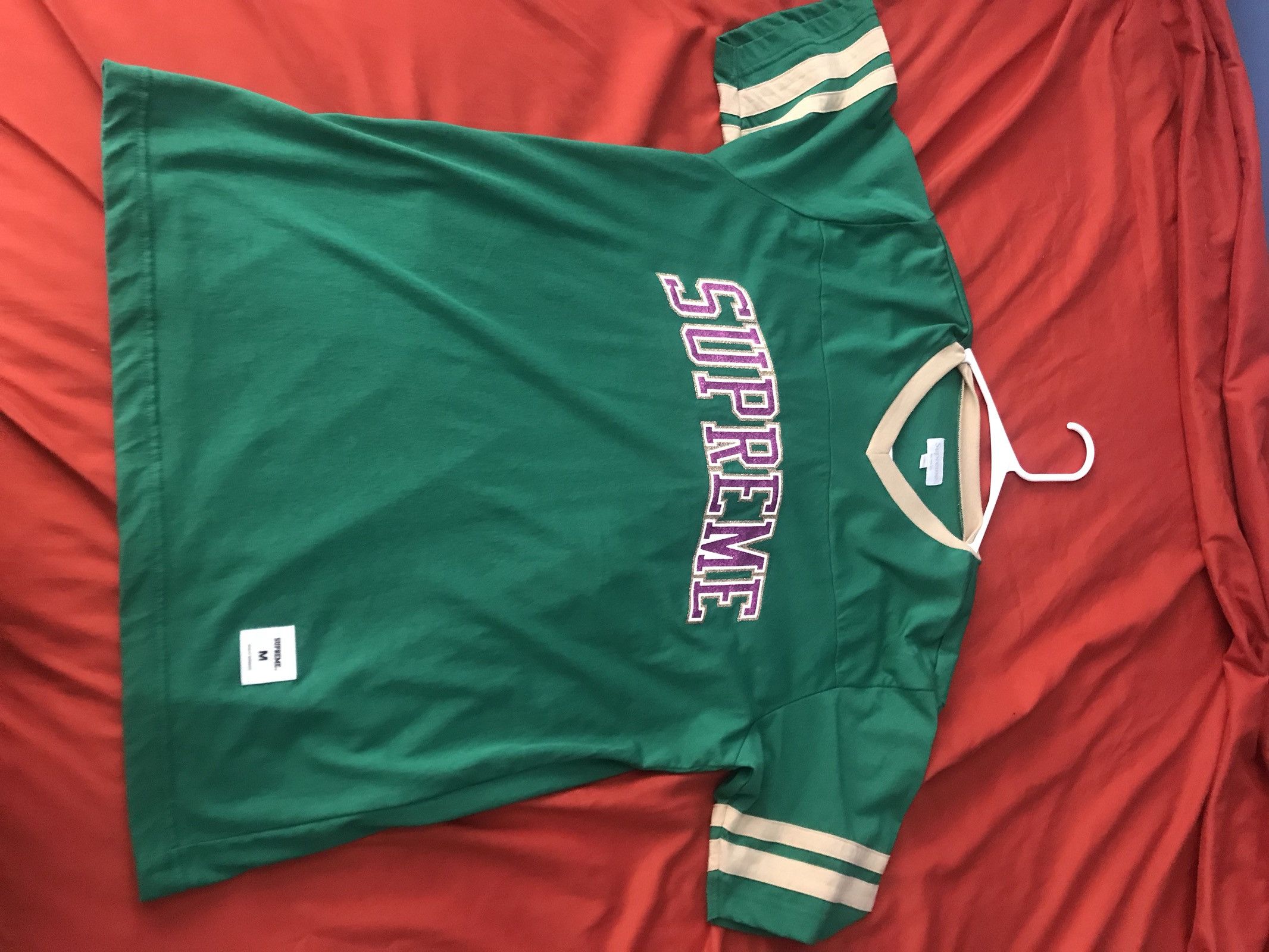 Supreme Supreme Football Sleeve Top | Grailed
