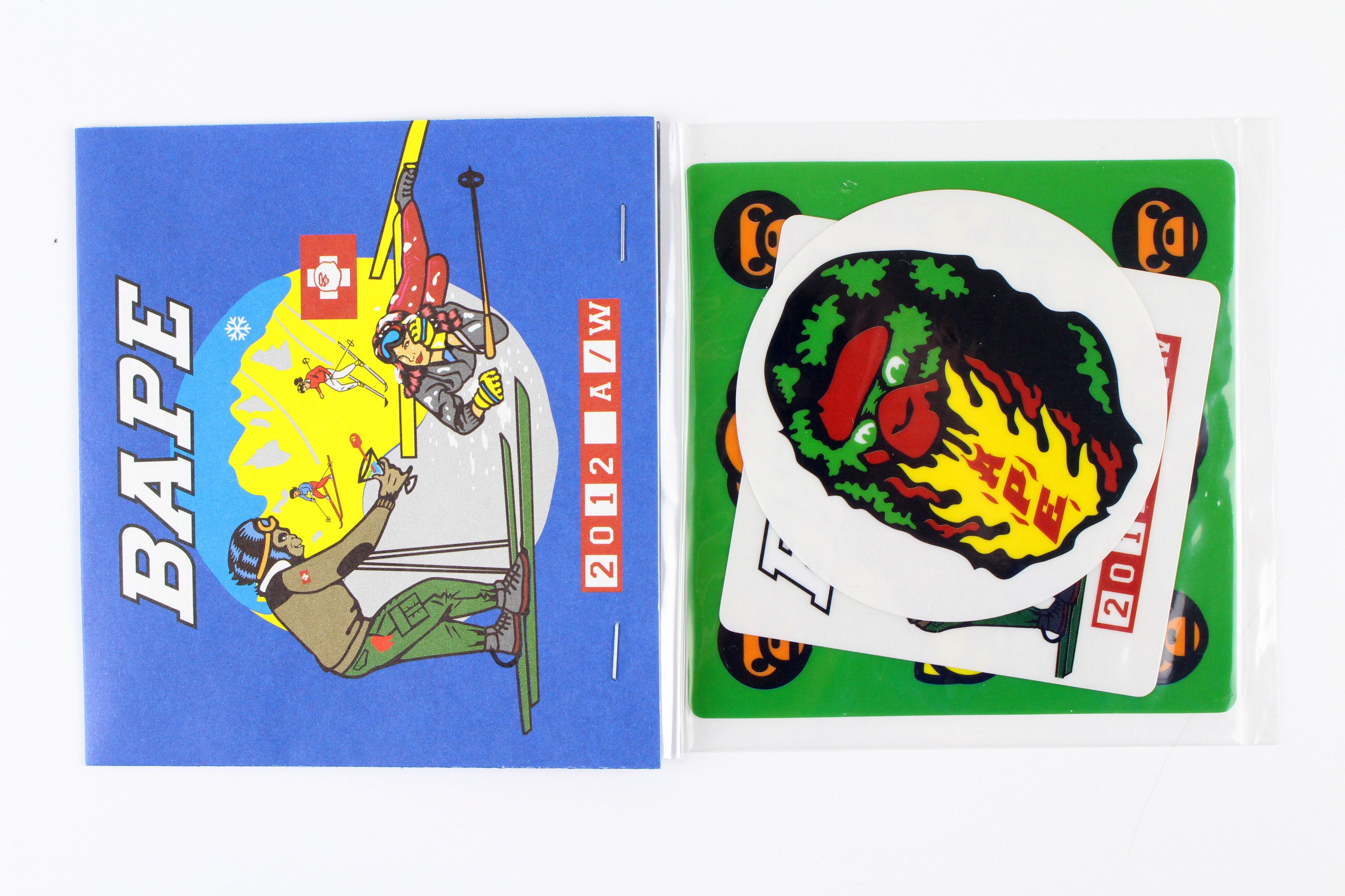 Bape Rare Sticker Pack | Grailed