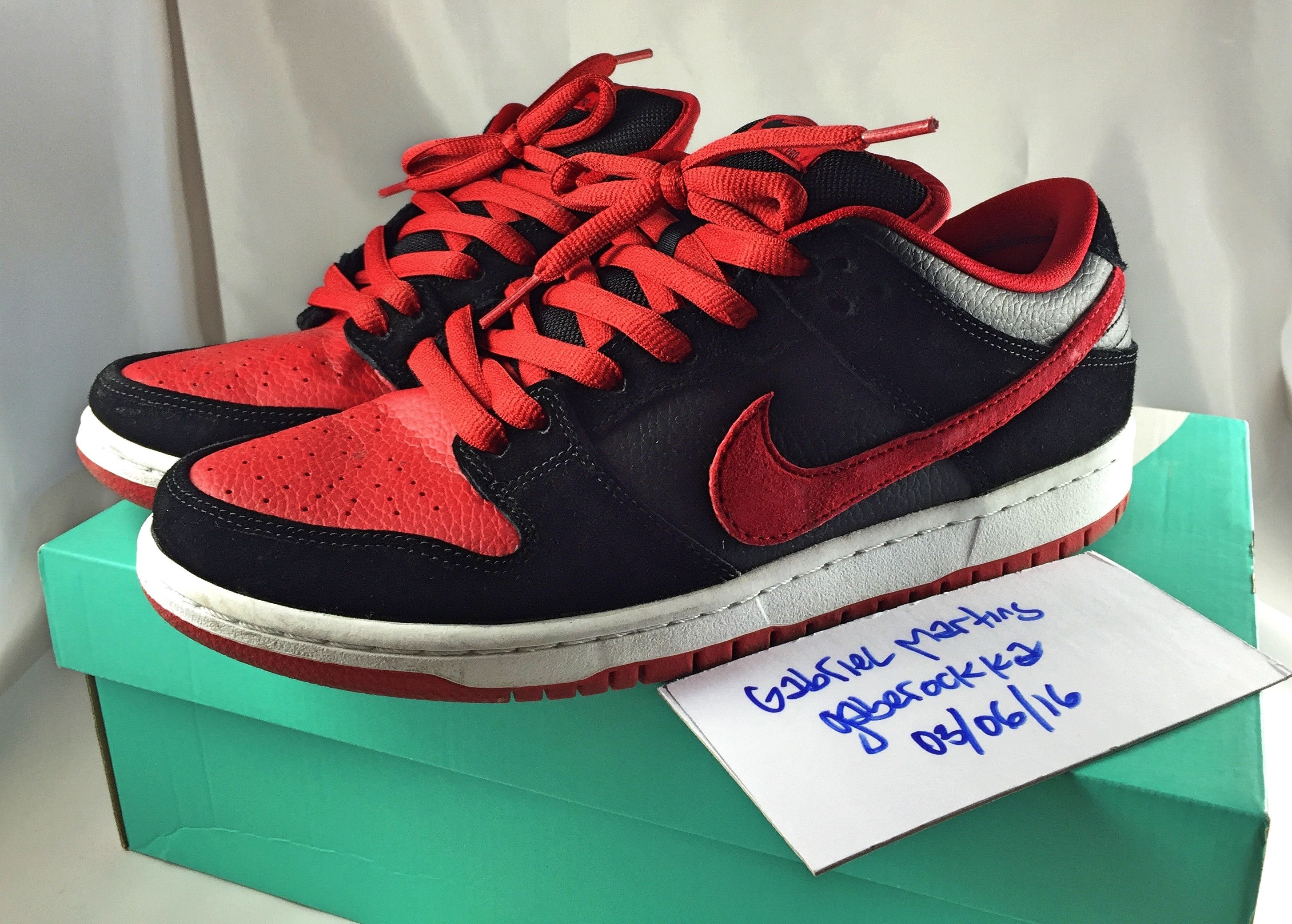 Nike Nike SB Dunk Low 'BRED' | Grailed