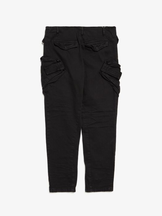 Julius Black Ripped Cargo Pants | Grailed