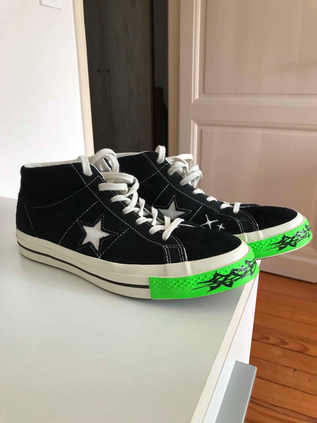 Sad Boys Sbe Merch × Yung Lean Yung Lean Converse One Star | Grailed