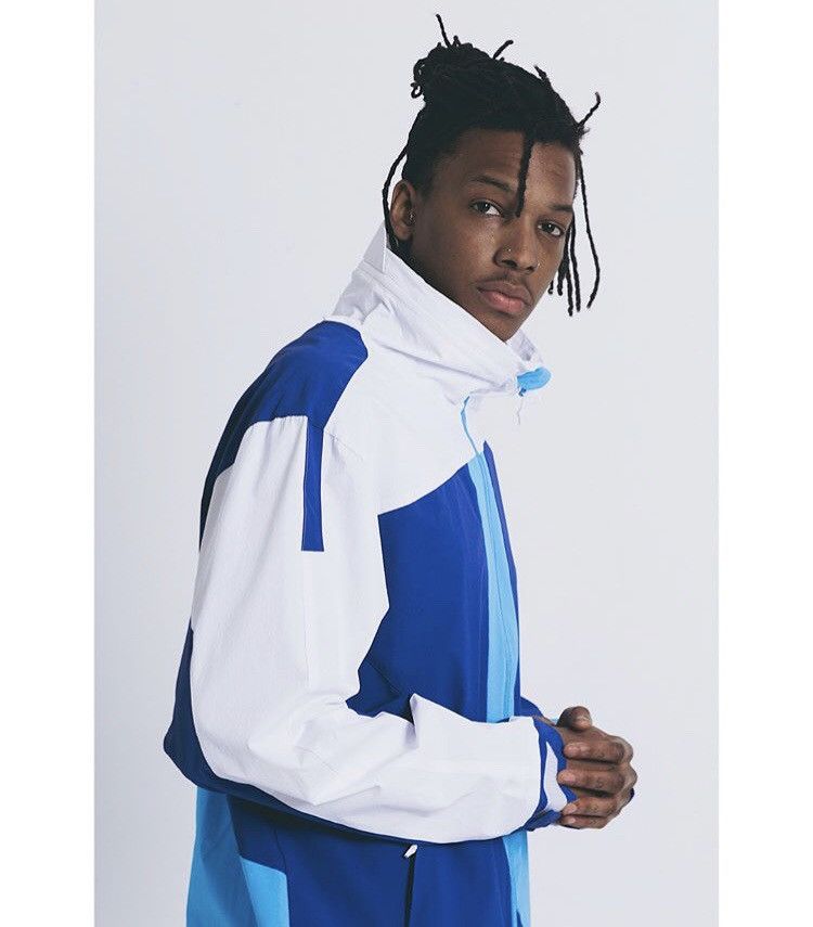 Kith Kith Madison Jacket- Royal Blue/ Sky/White | Grailed