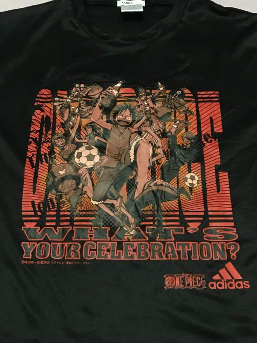 Adidas One Piece x Adidas x Coca Cola Anime T-shirt / Supreme/ Bathing ...