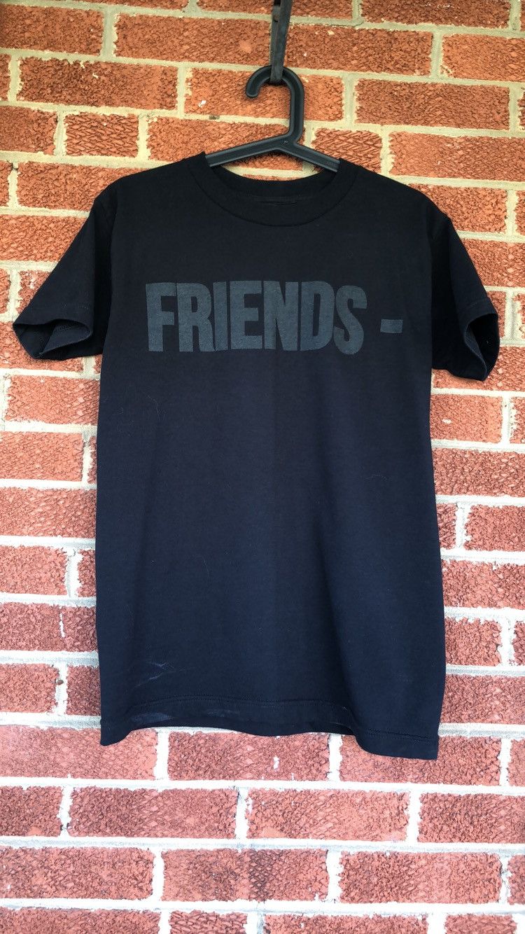 Vlone Blackout Friends Tee | Grailed