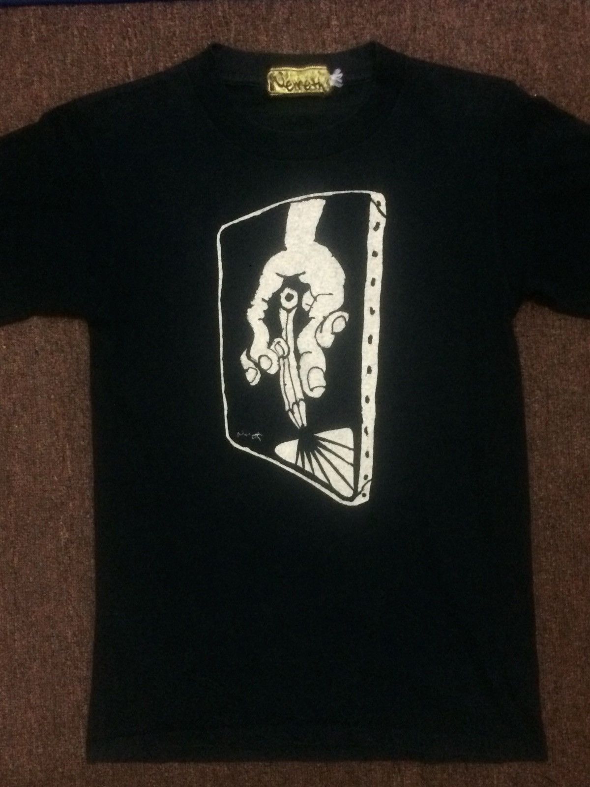 Christopher Nemeth Drawing Hand Tee Rare Vintage | Grailed