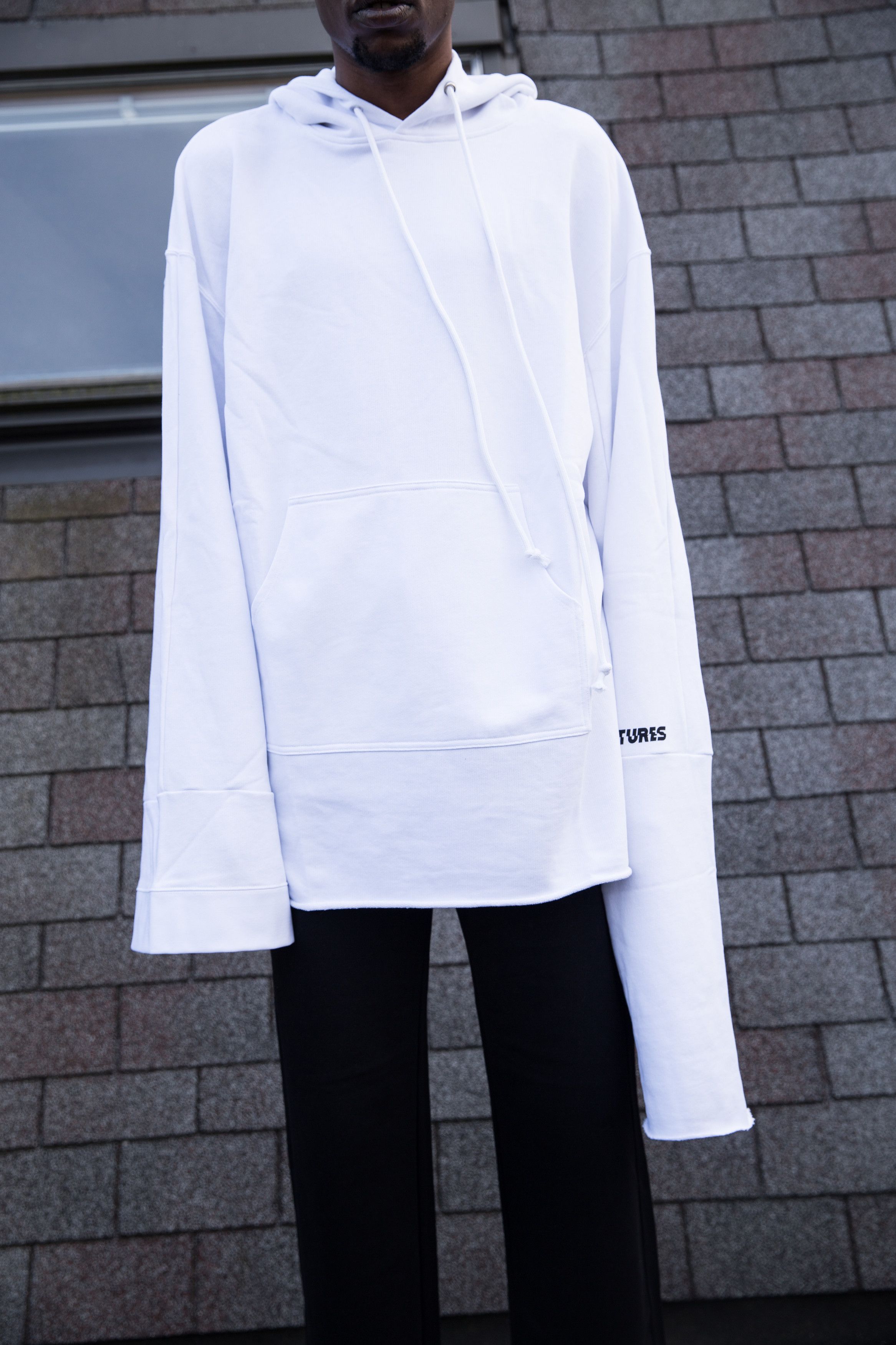 Raf Simons RAF SIMONS elongated sleeve hoodie | Grailed