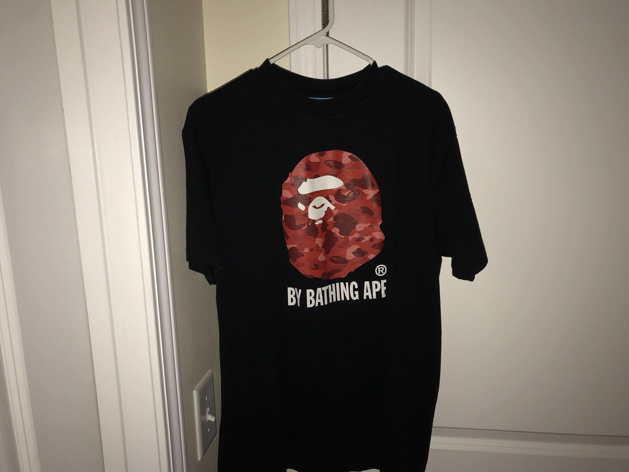 Bape Bape Camo Red Ape Logo | Grailed
