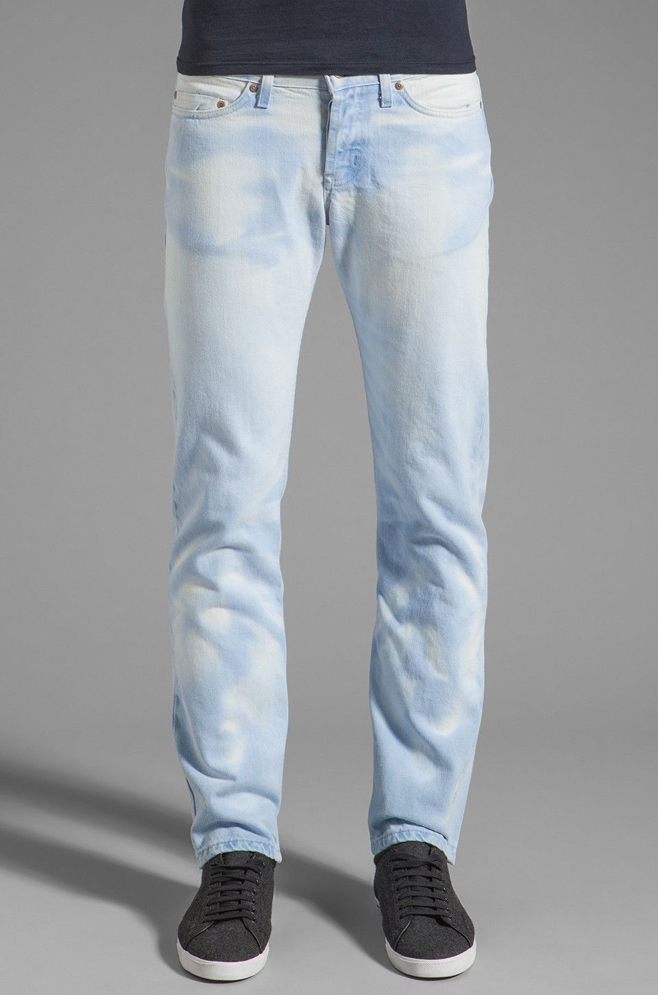 Naked & Famous Thermochromic Blue Weird Guy | Grailed