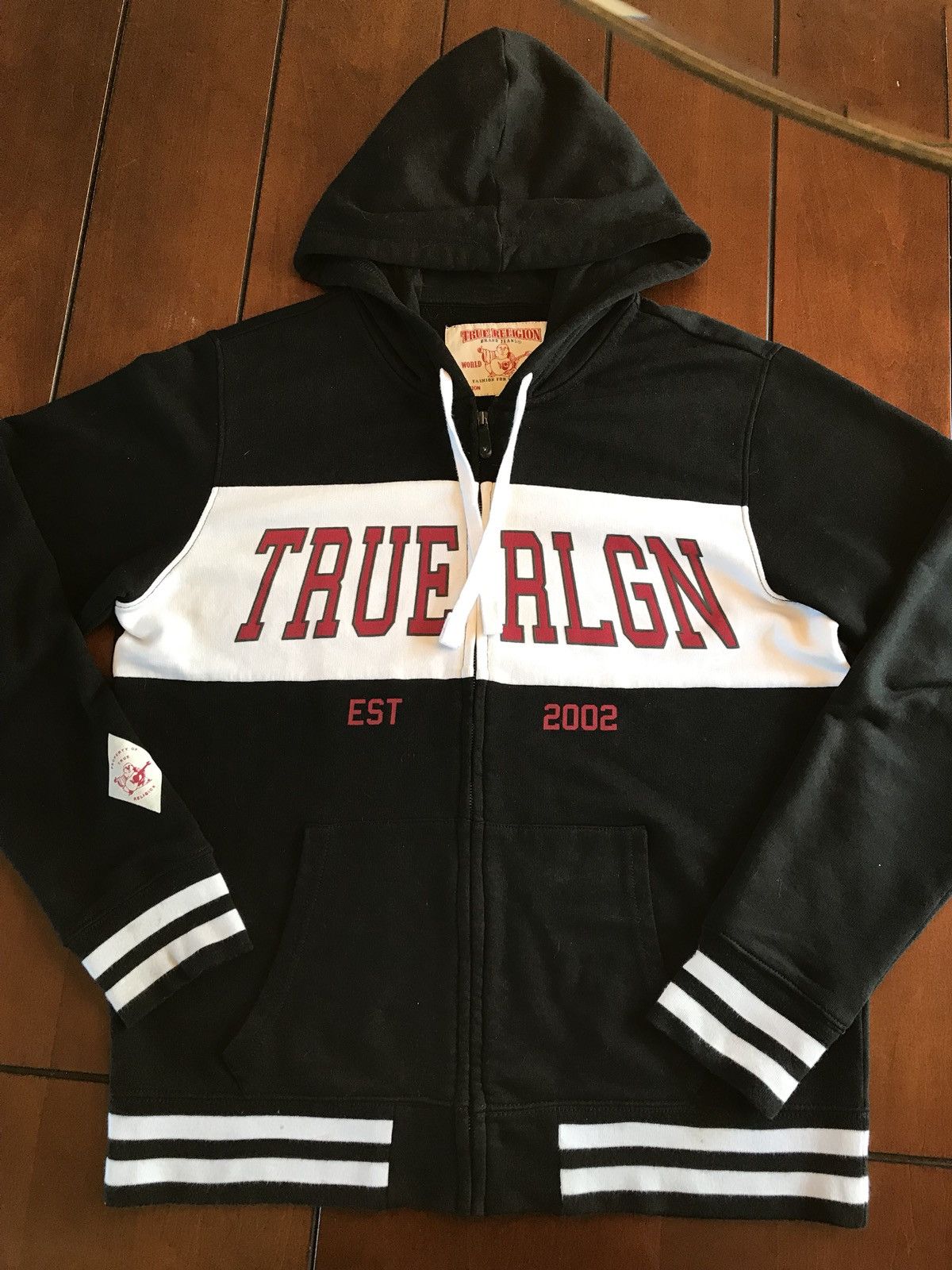 True Religion “RLGN” Zip Up Hoodie | Grailed