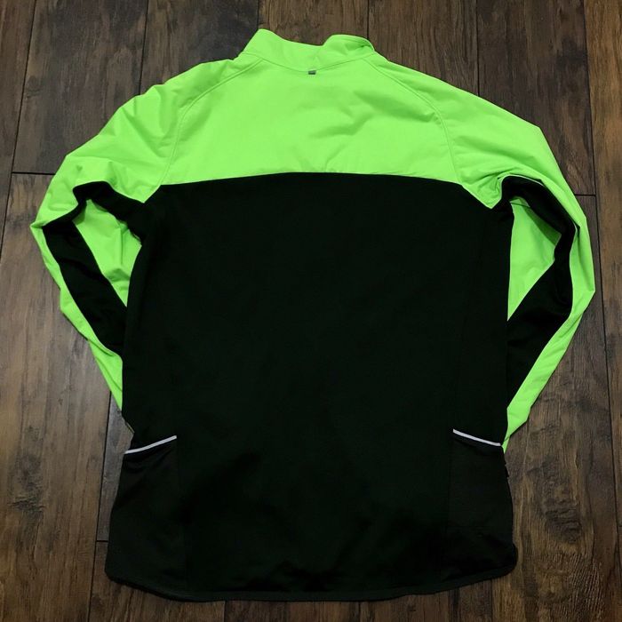 Nike NIKE ELEMENT Dri-Fit Electric Neon Green / Black Reflective ...