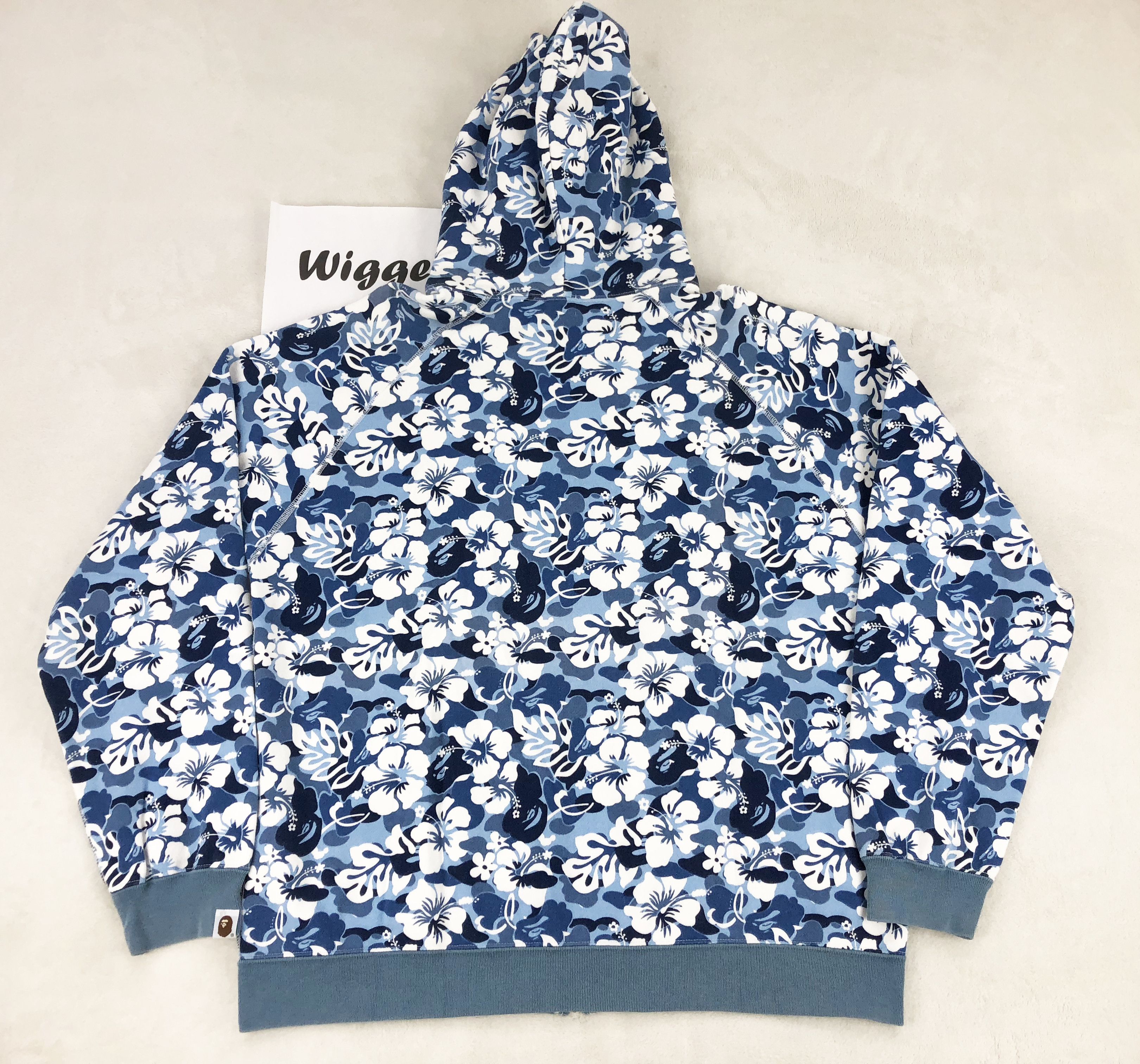 Bape Bape a bathing ape SS09 Flower camo blue Nigo Summer flowers L ...