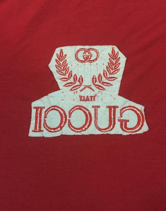 Gucci 🔥Last Drop 🔥Vintage 80's Gucci Embroidered Logo/ Big Logo | Grailed