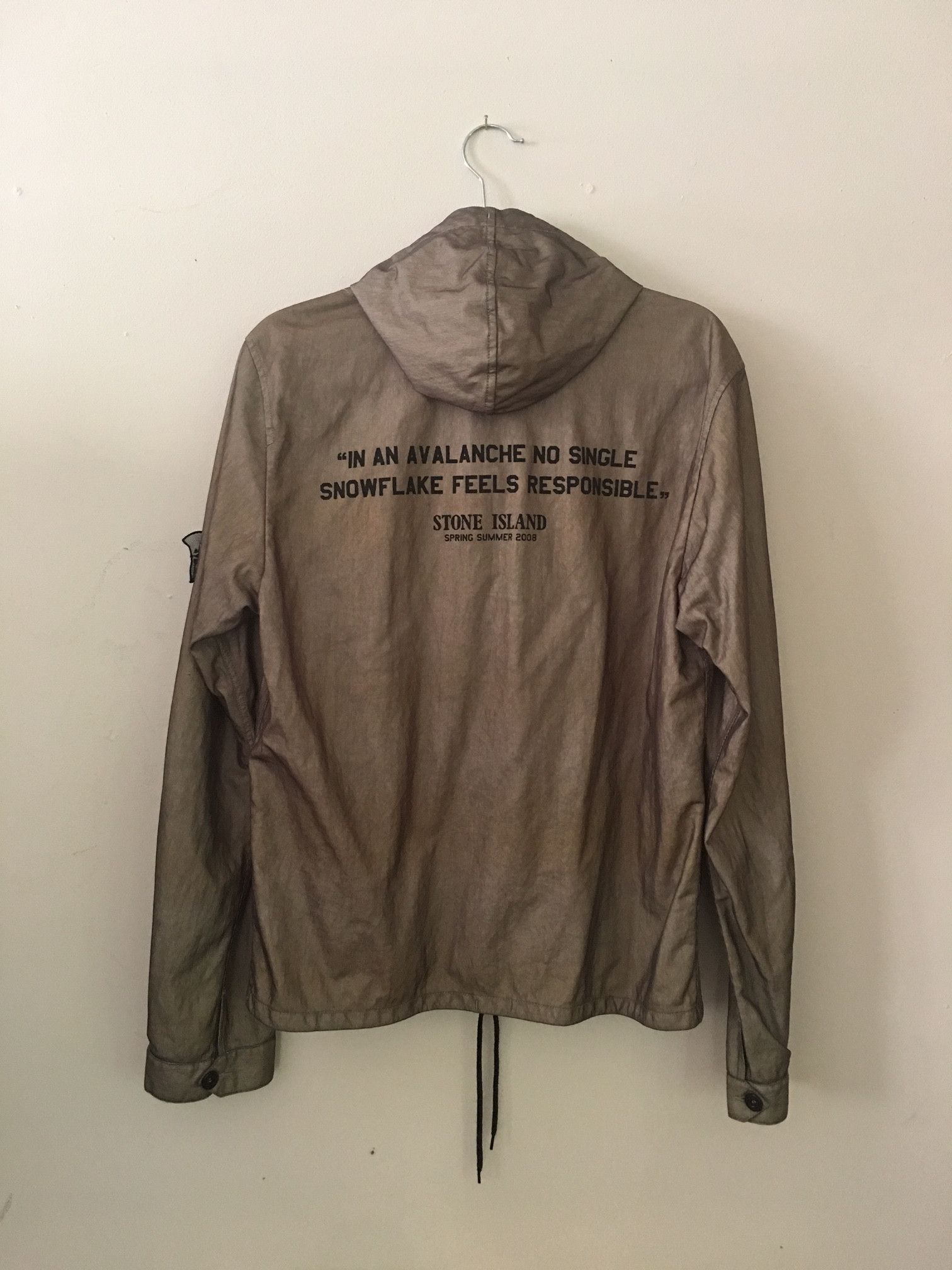 Stone Island Extremely Rare Stone Island Snowflake Jacket | Grailed