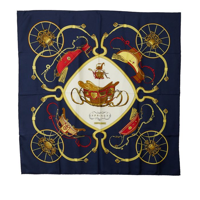 Hermes Hermes Springs Silk Scarf | Grailed