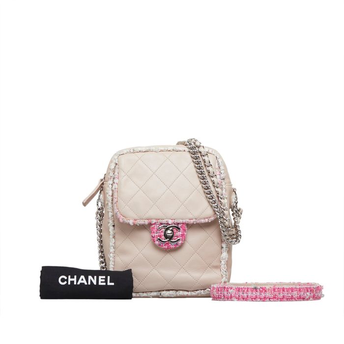 Chanel CHANEL Elegant Tweed Crossbody Crossbody Bag | Grailed