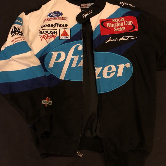 NASCAR Pfizer Racing Jacket | Grailed