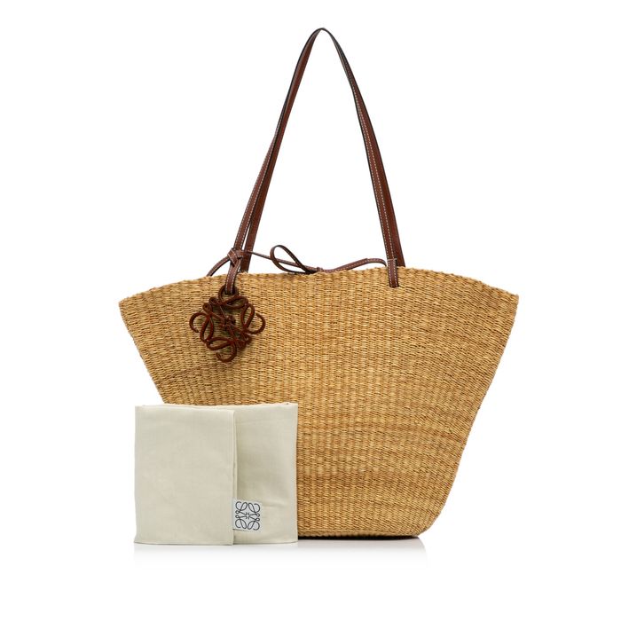 Loewe Loewe Large Elephant Grass Shell Basket Bag | Grailed