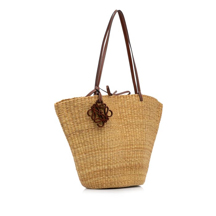 Loewe Loewe Large Elephant Grass Shell Basket Bag | Grailed