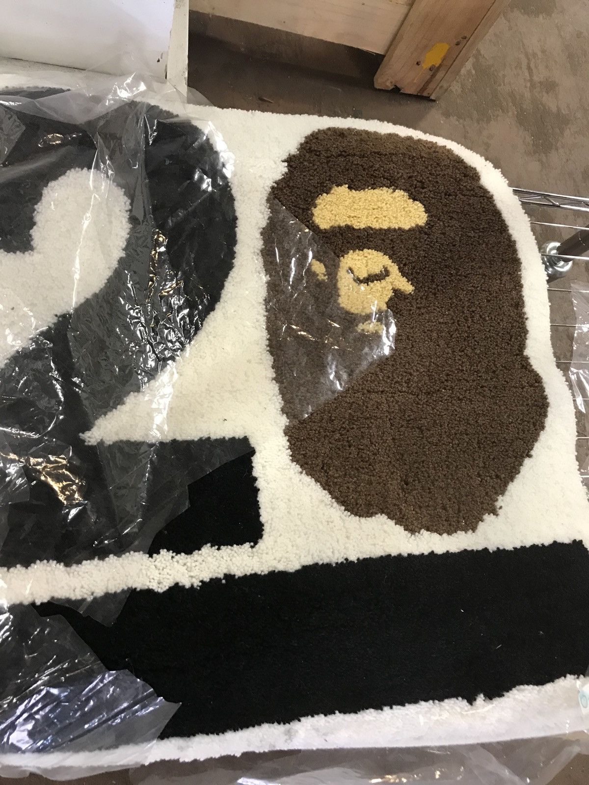 Bape Bape 20 Year Rug | Grailed