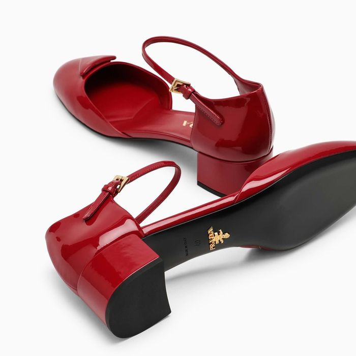Prada Prada Red patent leather Mary Jane Size:40IT | Grailed