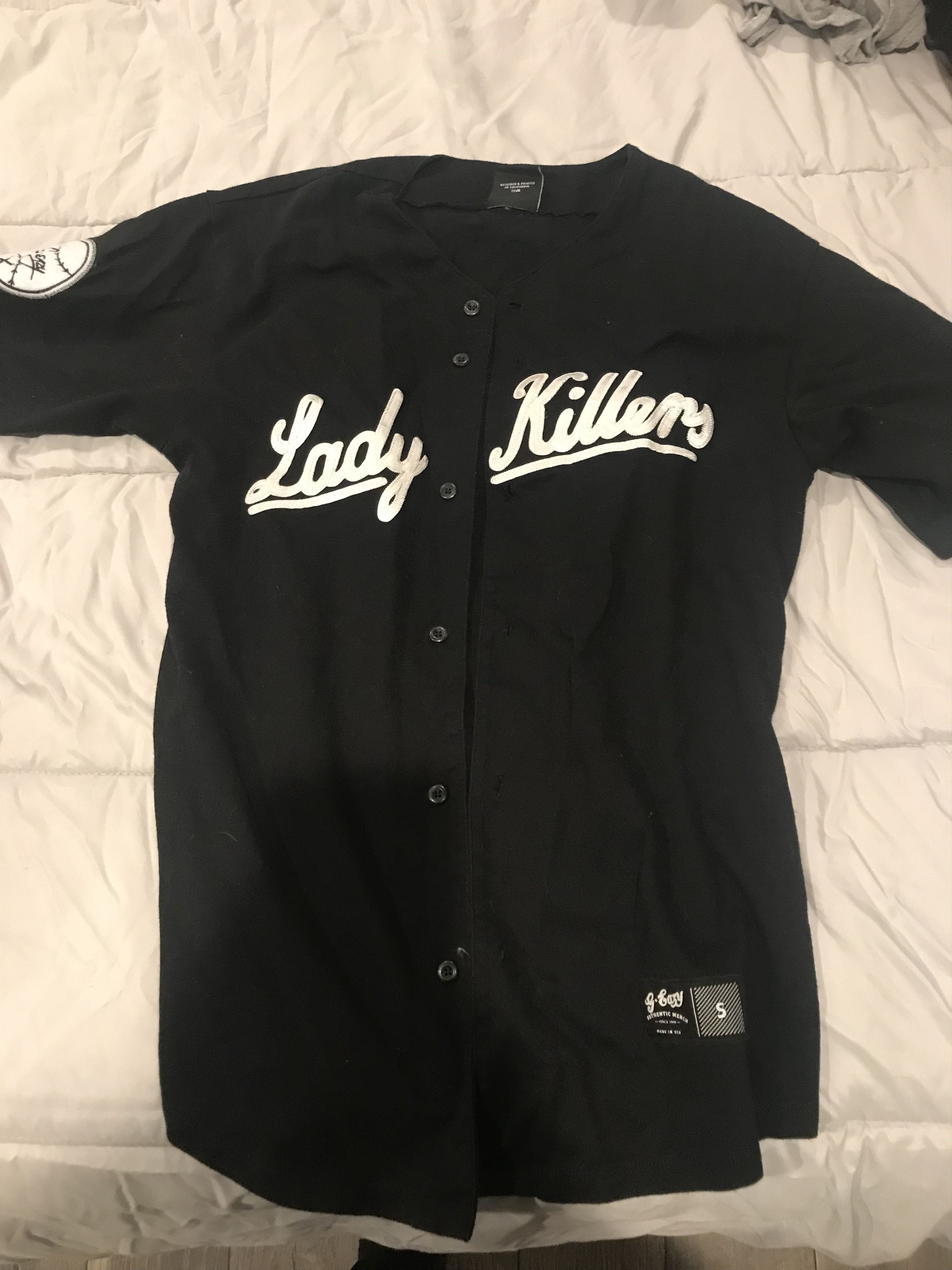 G-Eazy G Eazy Lady Killers Baseball Jersey | Grailed