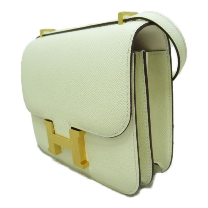 Hermes HERMES Constance Mini Nata Shoulder Bag Beige Nata Epsom leather ...
