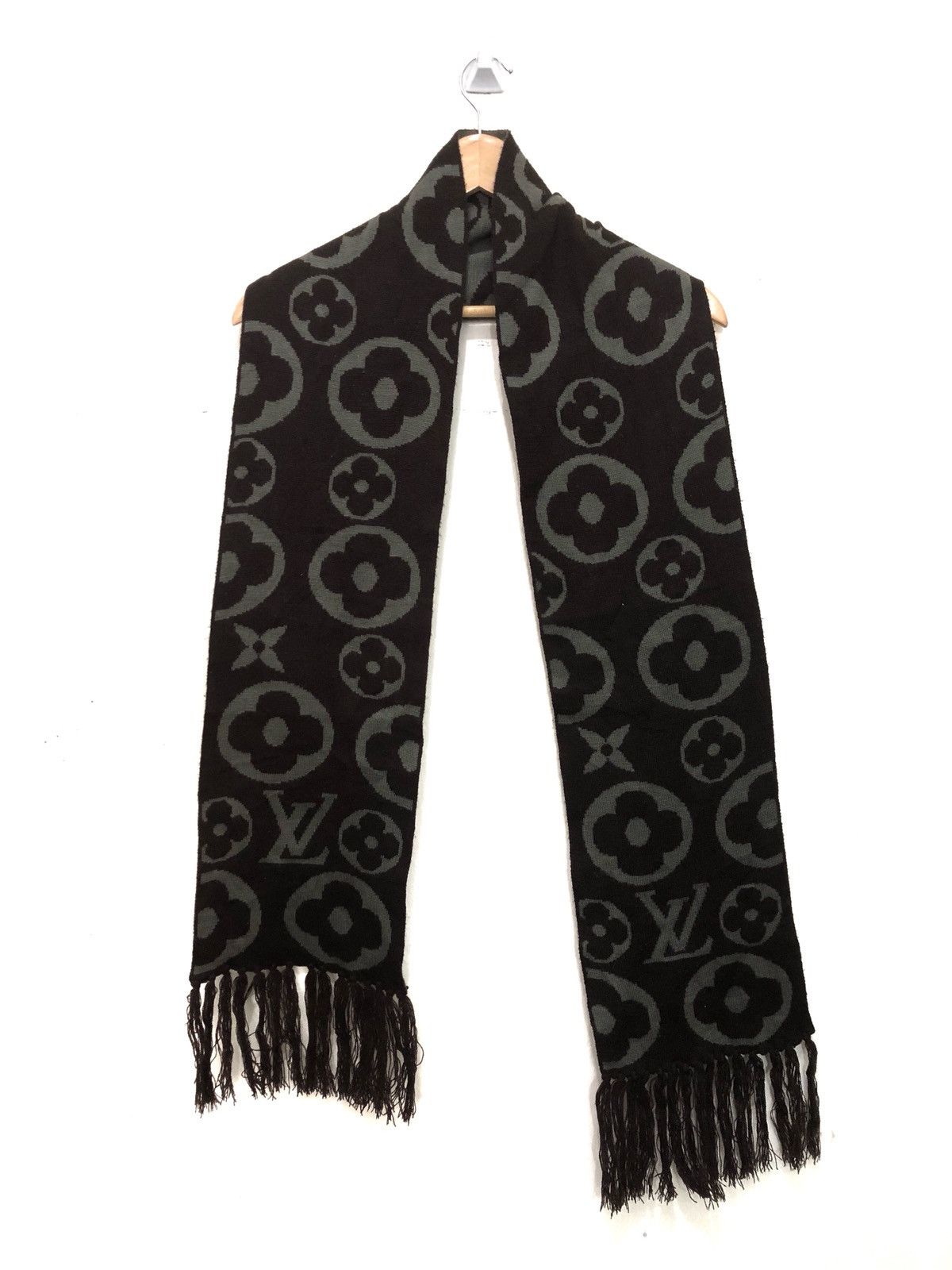 Louis Vuitton Made In France LV Muffler Scarf | Grailed