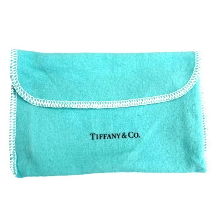 Tiffany & Co. Tiffany & Co. Vertical Field Card Case Leather Blue ...