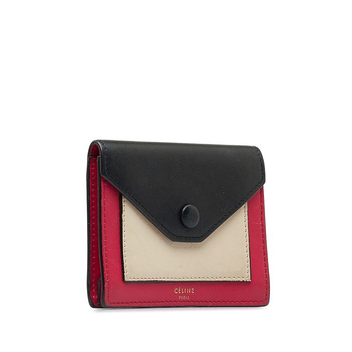 Celine Celine Pocket Tricolor Envelope Wallet | Grailed