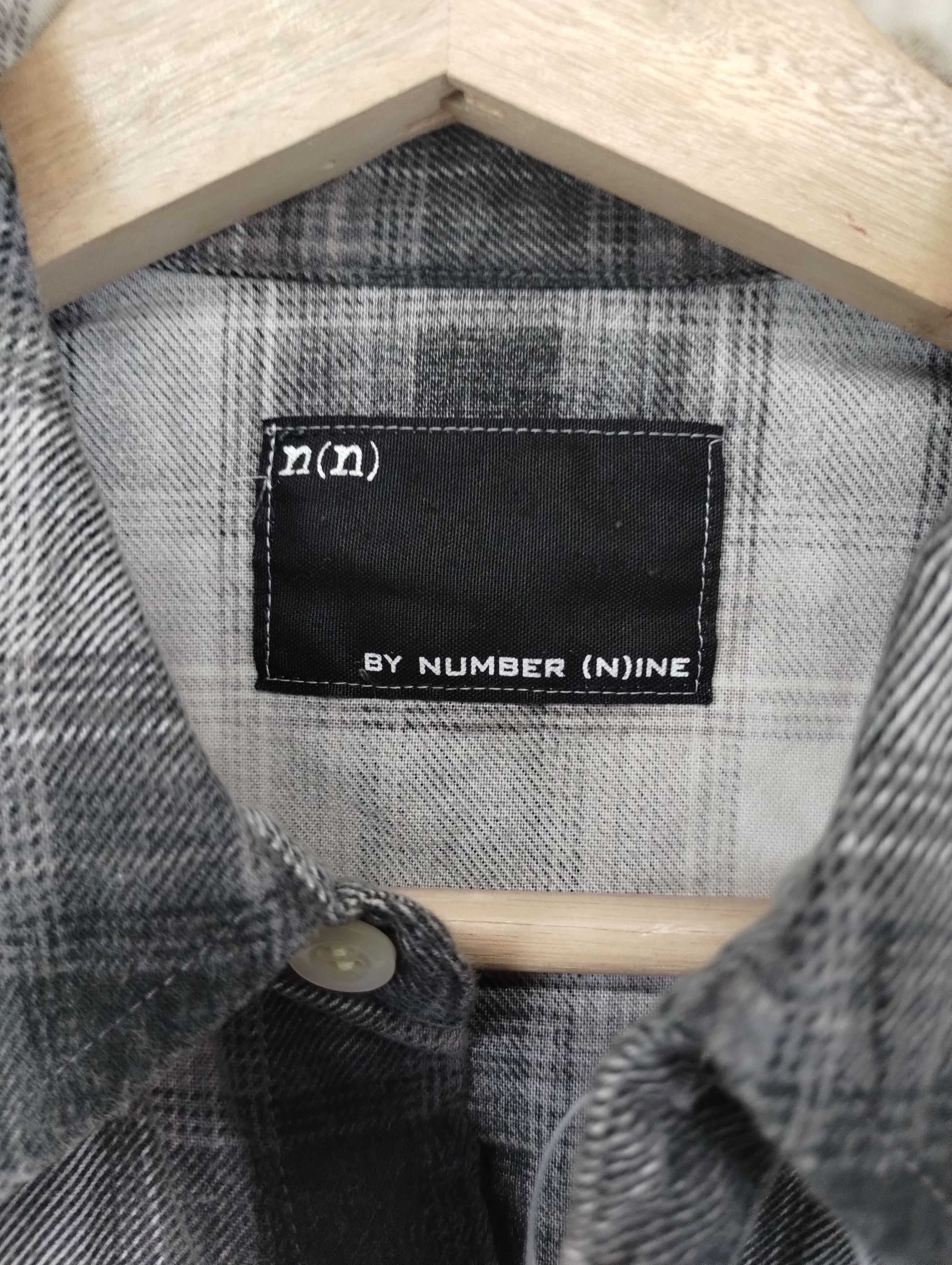 Number (N)ine Number Nine Shadow Plaid Flannel | Grailed