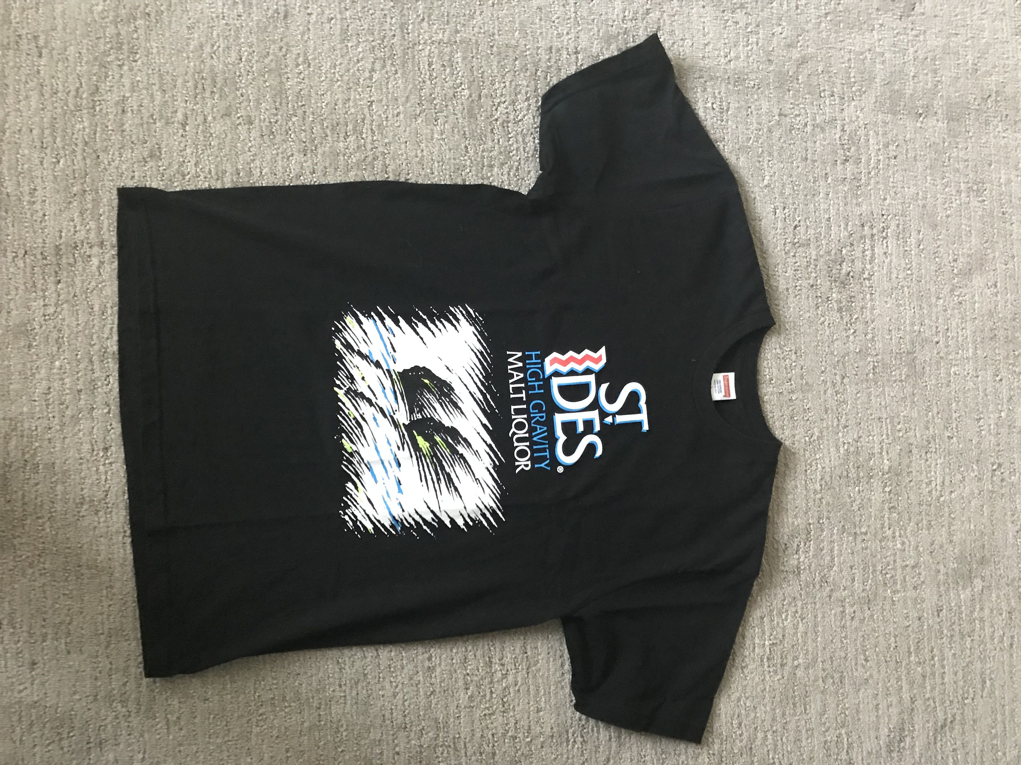 Supreme St. Ides Malt Liquor T-shirt | Grailed