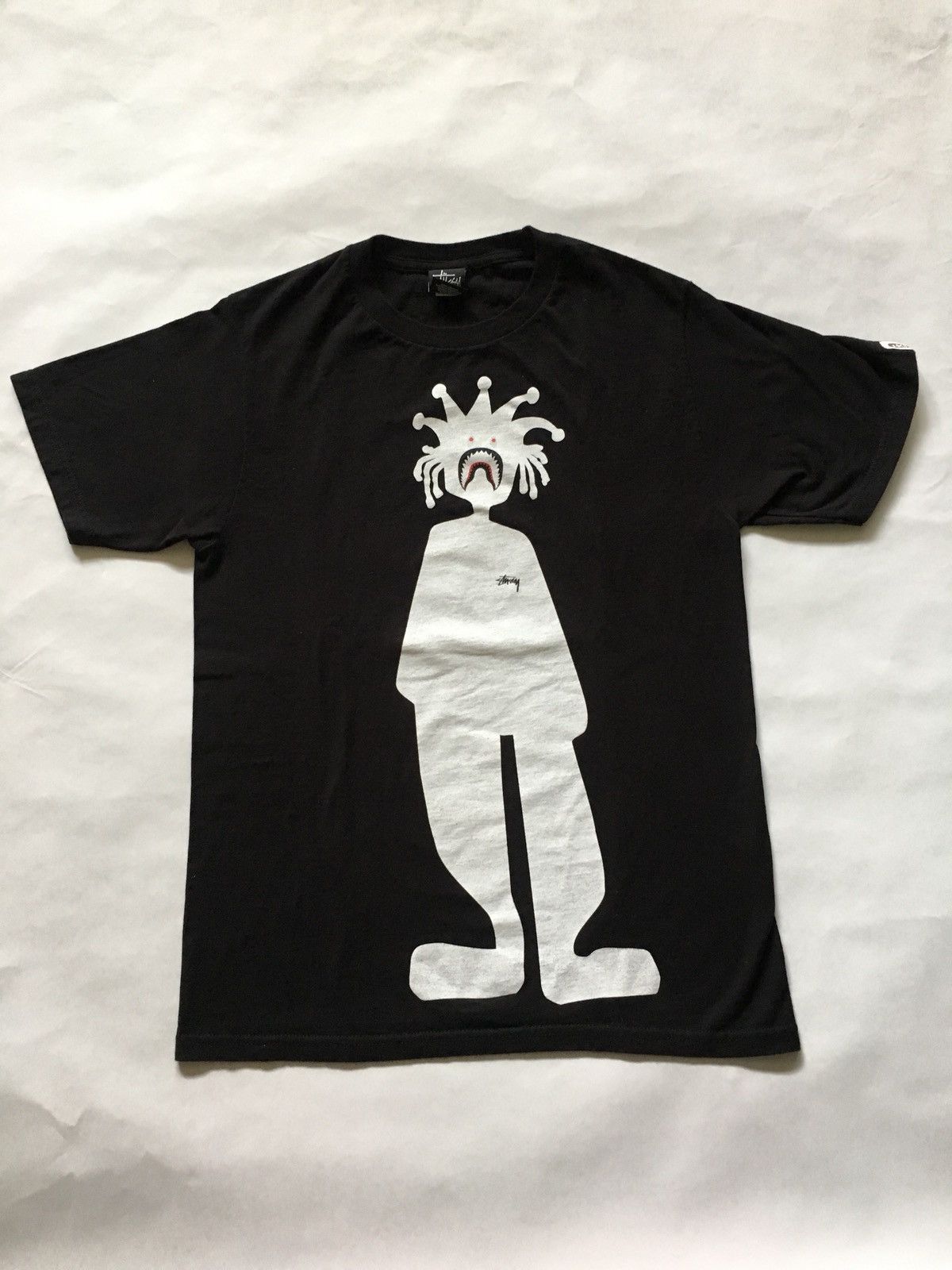 Bape × Stussy *Final Price Drop* A Bathing Ape X Stussy Joker Shark Tee ...