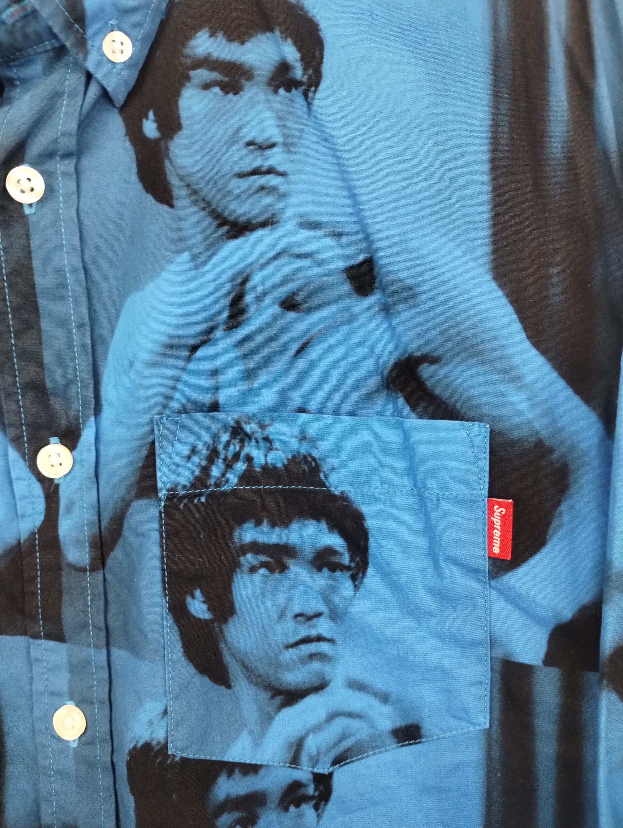 Supreme Supreme Bruce Lee AOP BUtton Up | Grailed