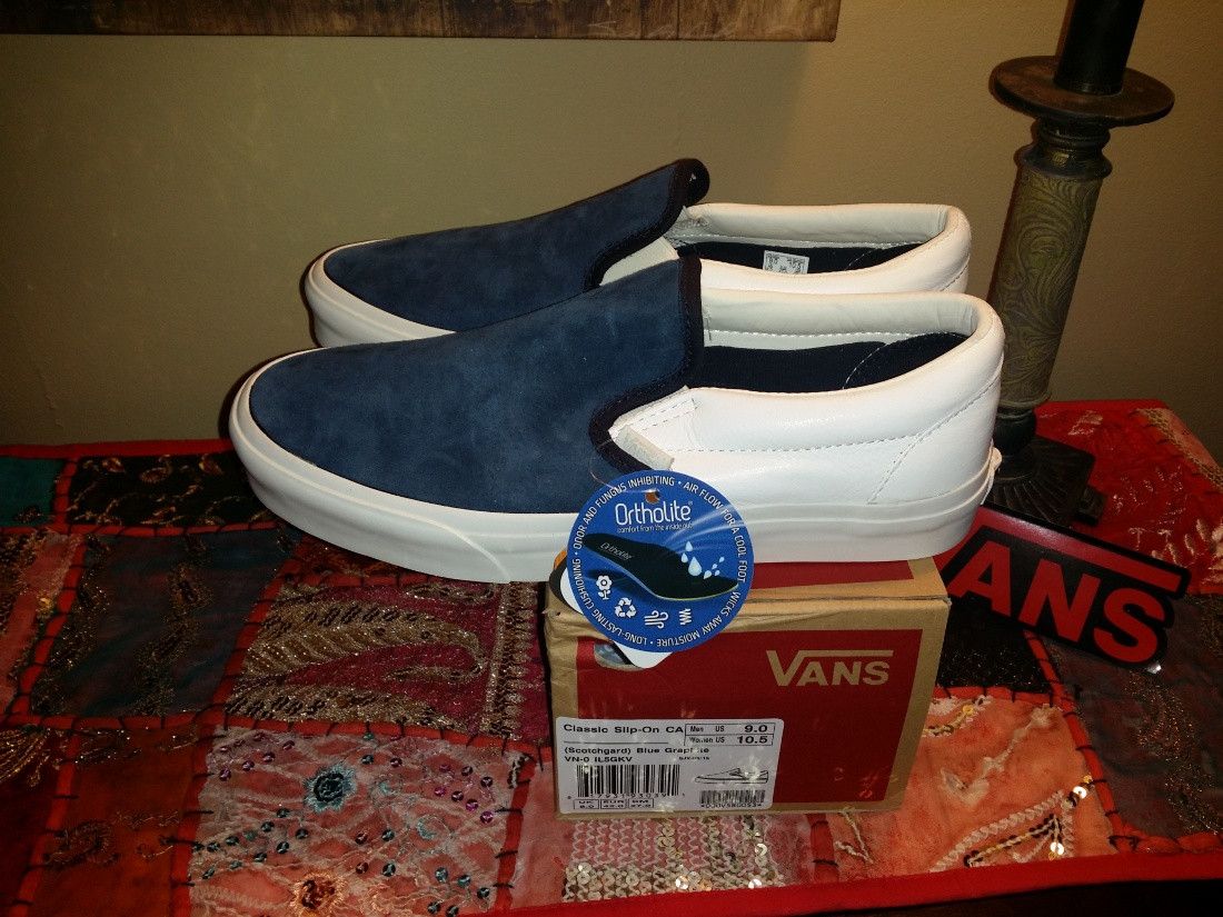 Vans Classic Scotchgard Slip Ons | Grailed