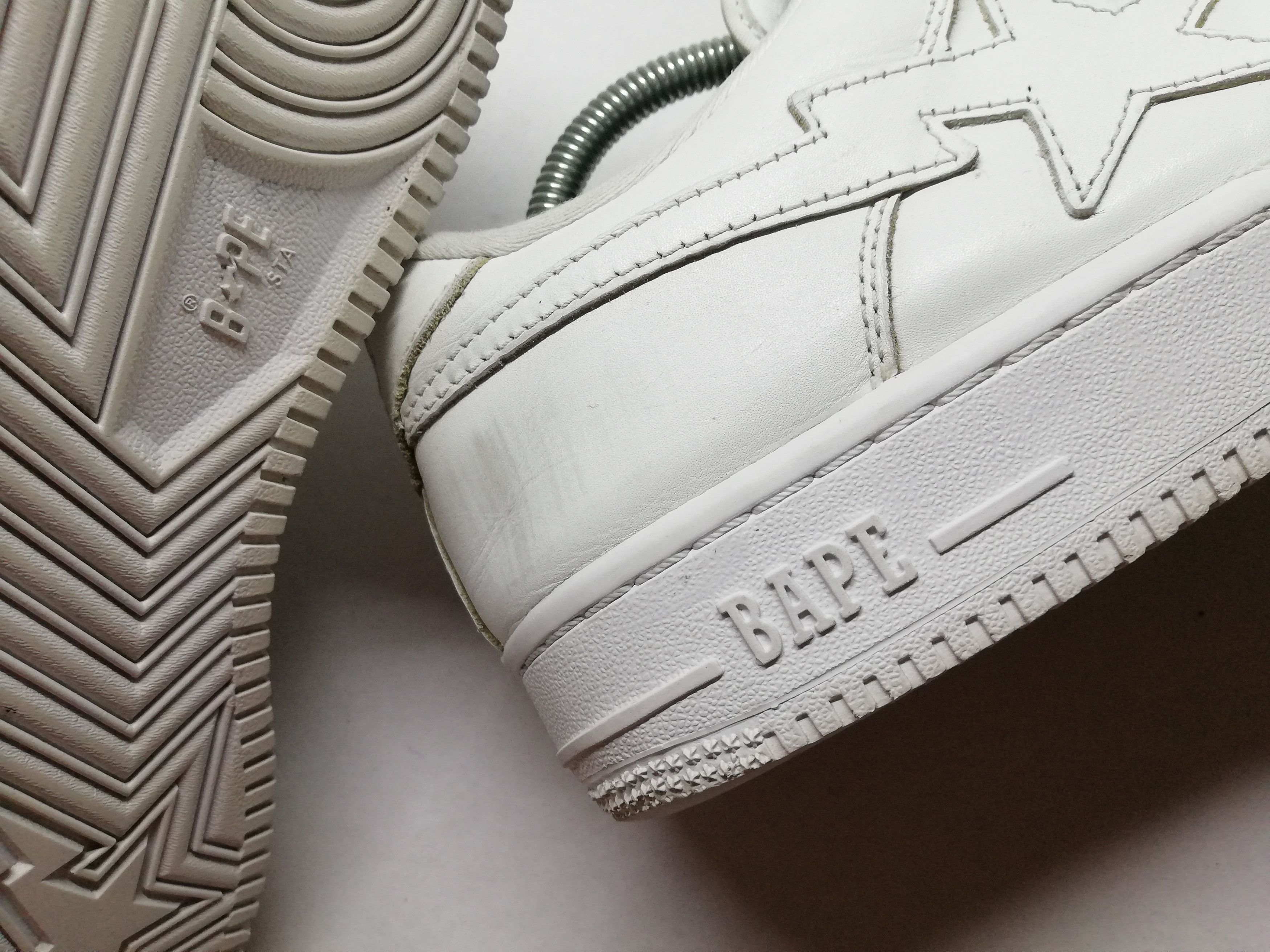 Bape Triple White Bapesta *Final Drop* | Grailed