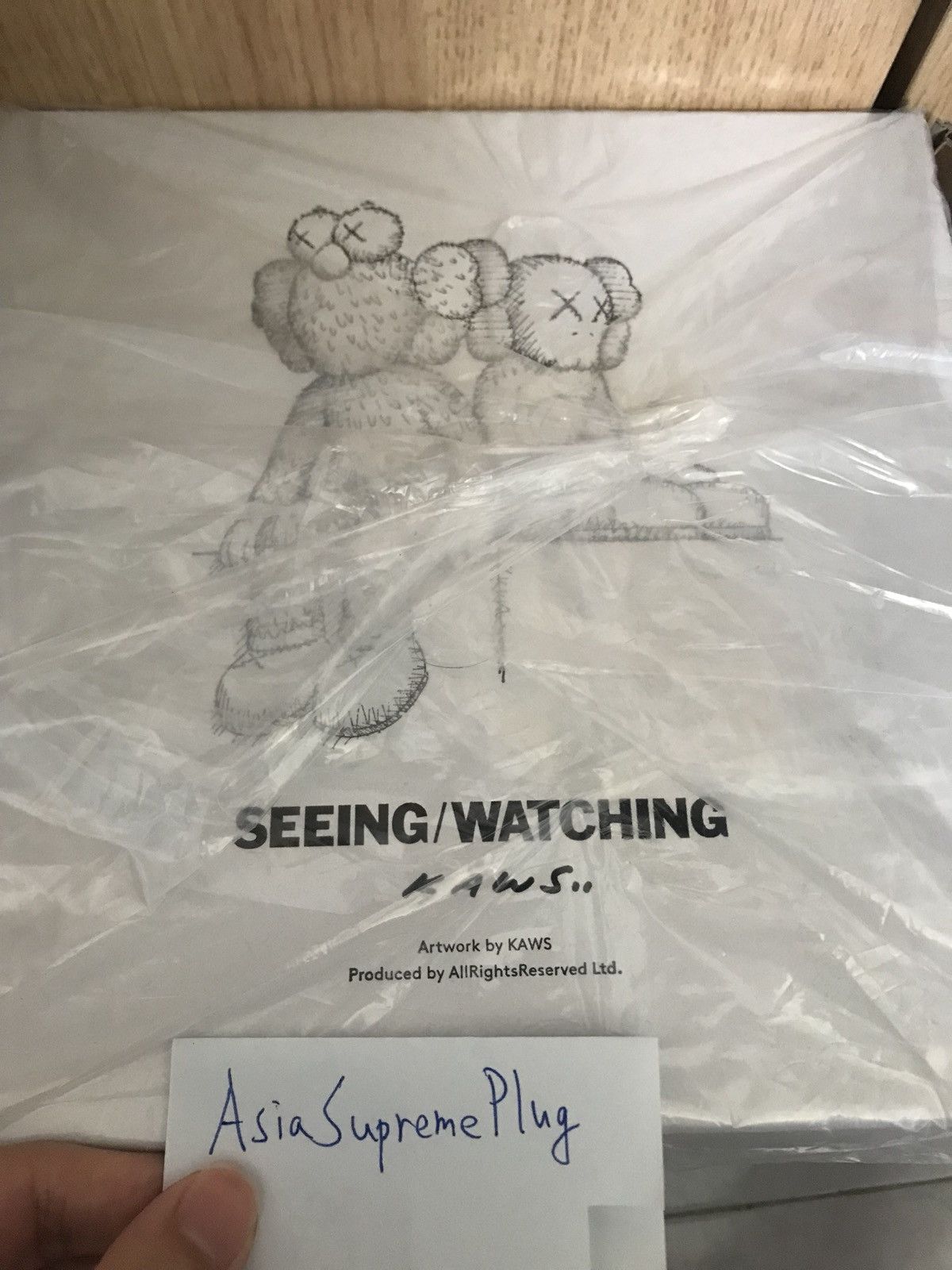 Kaws Kaws SEEING/WATCHING Limited Edition 16”Plush | Grailed